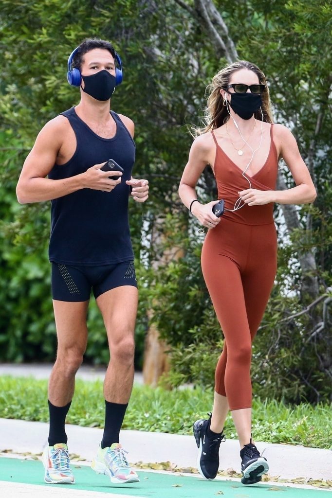 Candice Swanepoel Braless In Wet Sport Top 24 Photos Fappeningtime